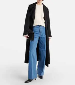 TOTEME Wide-leg Cotton Jeans