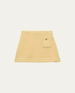 Prada Prada Impunture Mini Skirt - Crema