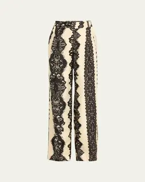 Libertine Venetian Lace Trousers
