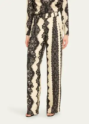 Libertine Venetian Lace Trousers