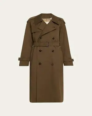 Burberry Burberry Belted Trench Coat - Mire