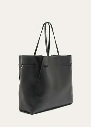 Givenchy Voyou Large North-south Tote Bag In Tumbled Leather