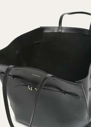 Givenchy Voyou Large North-south Tote Bag In Tumbled Leather