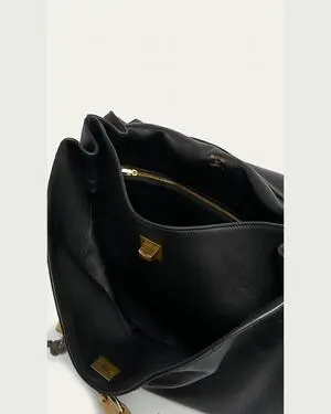 Balenciaga Rodeo Large Leather Top-handle Bag - Black