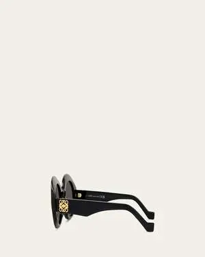 BVLGARI Serpenti Oval Sunglasses - Dark Havana Gradient Brown