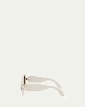 BVLGARI Serpenti Oval Sunglasses - Dark Havana Gradient Brown