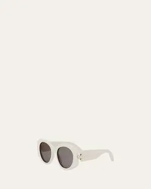BVLGARI Serpenti Oval Sunglasses - Dark Havana Gradient Brown