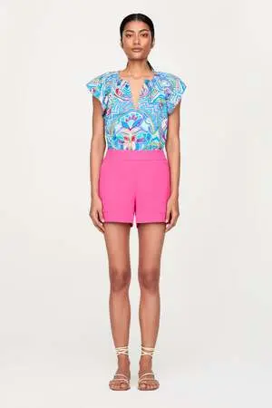 Marie Oliver Mid Rise Shorts For Women
