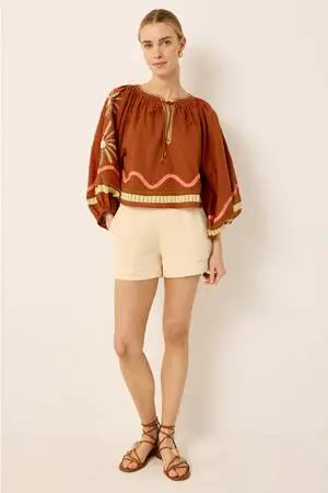 MARIE OLIVER Mia Short - Sand