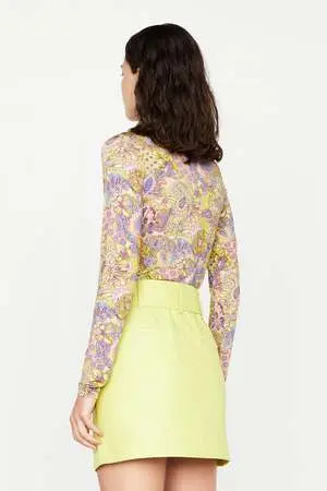 MARIE OLIVER Eloise Printed Top - Meadow