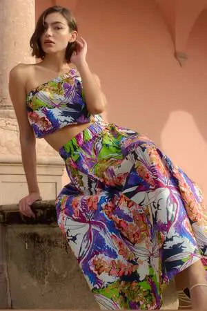 MARIE OLIVER Giselle Floral Print Top - Babylon