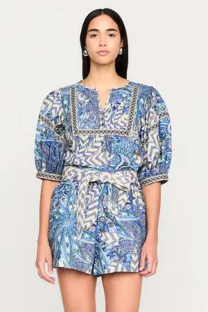 MARIE OLIVER Adina Printed Top