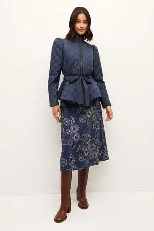 MARIE OLIVER Raven Quilted Jacket