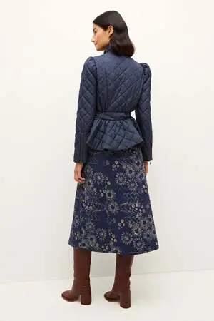 MARIE OLIVER Raven Quilted Jacket