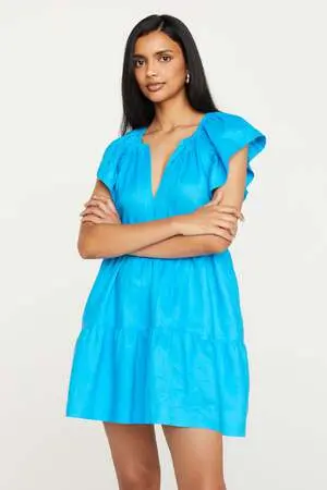 MARIE OLIVER Kara Dress - Bondi Blue