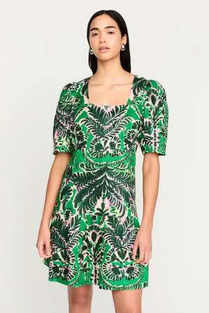 MARIE OLIVER Temma Dress - Palm Beach