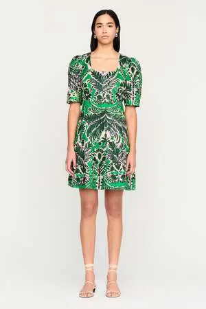 MARIE OLIVER Temma Dress - Palm Beach