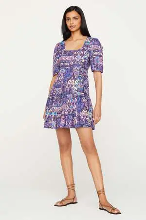 Marie Oliver Square Neck Day Dresses