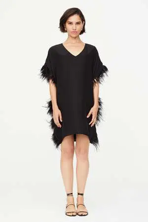 MARIE OLIVER Maura Feather Dress