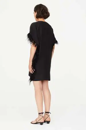 MARIE OLIVER Maura Feather Dress