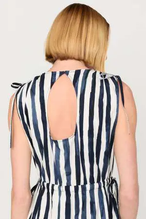 MARIE OLIVER Elenora Striped Dress - Blazer