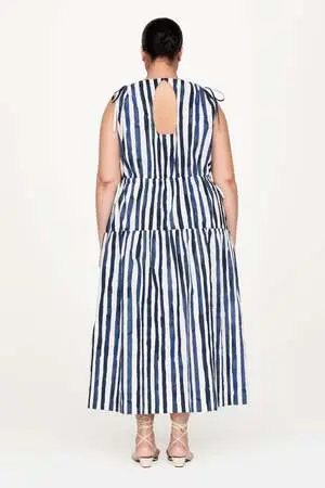 MARIE OLIVER Elenora Striped Dress - Blazer