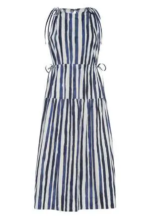 MARIE OLIVER Elenora Striped Dress - Blazer