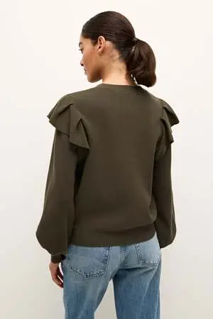 MARIE OLIVER Remi Popover - Juniper Green