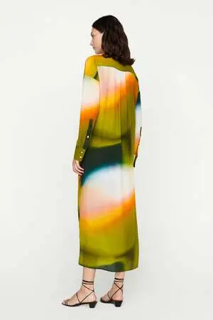 MARIE OLIVER Marnie Printed Shirt Dress