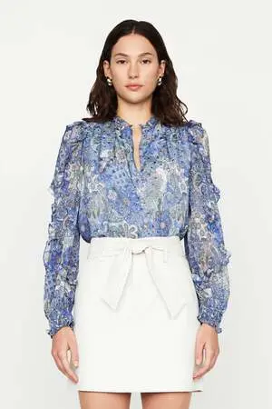 MARIE OLIVER Hadley Blouse - Breeze