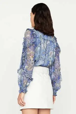 MARIE OLIVER Hadley Blouse - Breeze