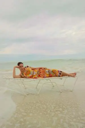MARIE OLIVER Printed Oliver Kaftan