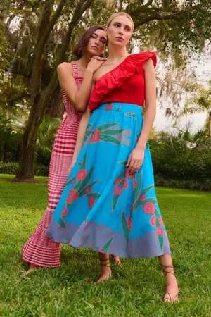 MARIE OLIVER Marie Oliver Sasha Skirt Peacock