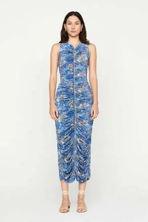 MARIE OLIVER Roxie Ruched Dress - Breeze