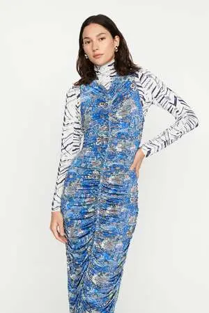 MARIE OLIVER Roxie Ruched Dress - Breeze