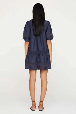 MARIE OLIVER Ruby Mini Dress - Midnight Ink