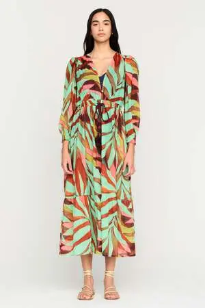 MARIE OLIVER Alanis Dress Tropical Coral