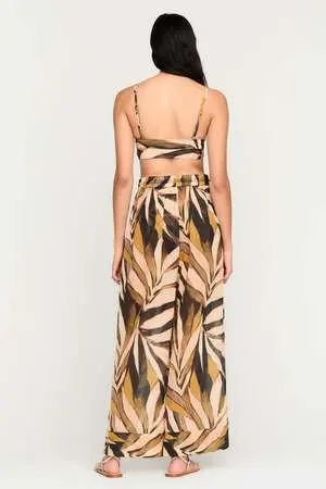 MARIE OLIVER Ariel Palazzo Pants - Tropical Sand