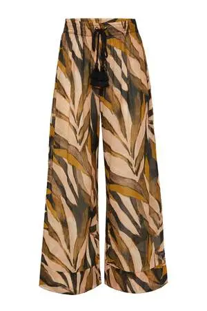 MARIE OLIVER Ariel Palazzo Pants - Tropical Sand