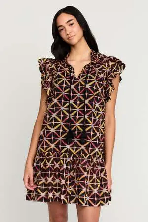 MARIE OLIVER Arie Dress - Onyx Dye