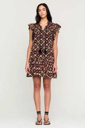 MARIE OLIVER Arie Dress - Onyx Dye