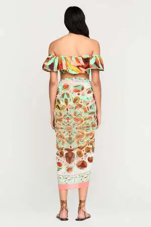 MARIE OLIVER Selena Sarong - Coral Reef