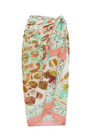MARIE OLIVER Selena Sarong - Coral Reef