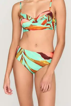 MARIE OLIVER Marie Oliver Elle Bikini Bottom Tropical Coral