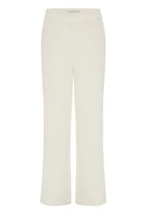 MARIE OLIVER Mia Straight Pant - Bone