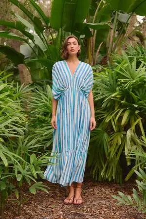 MARIE OLIVER Venus Caftan Waterfall