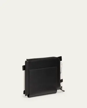 Balenciaga Passport Zip Wallet With Strap