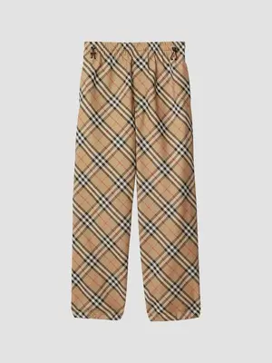 Burberry Heritage Check Track Pants