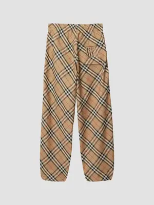 Burberry Heritage Check Track Pants