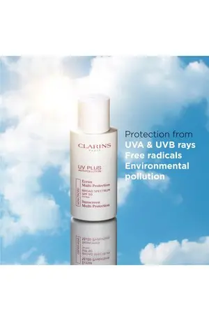 Clarins Uv Plus Anti-pollution Antioxidant Face Sunscreen Spf 50 - Neutral